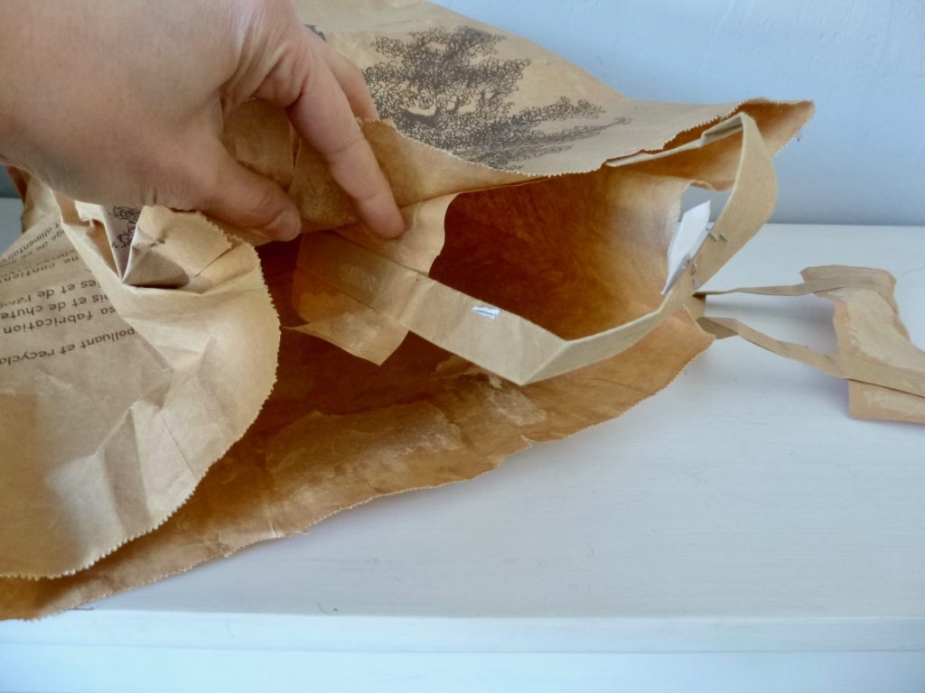 Mon cache pot en papier Kraft home made ~ Julienne & Joséphine